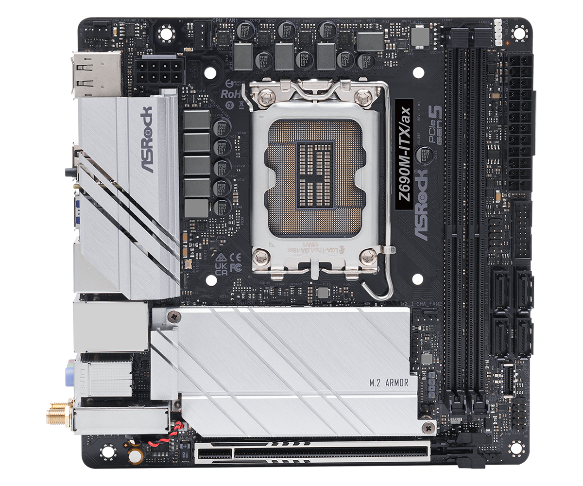 华擎科技 > Z690M-ITX/ax